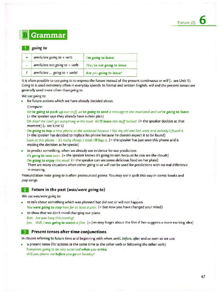 B2 Future 2 | PDF | Verb | Language Families