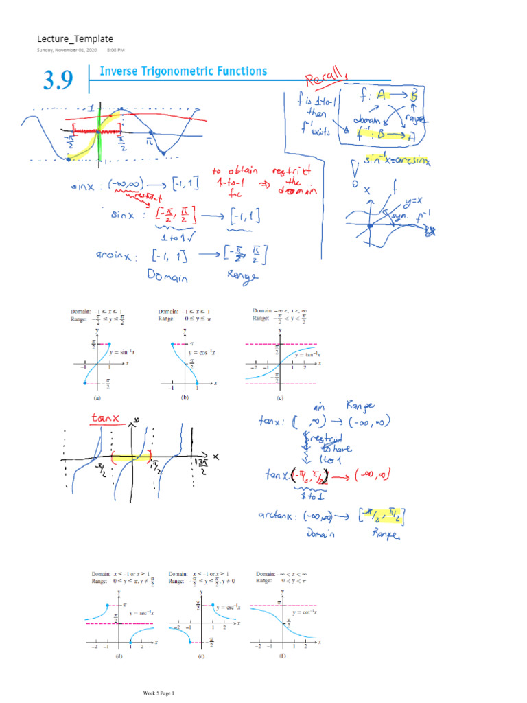 All Sections - Lecture Template | PDF