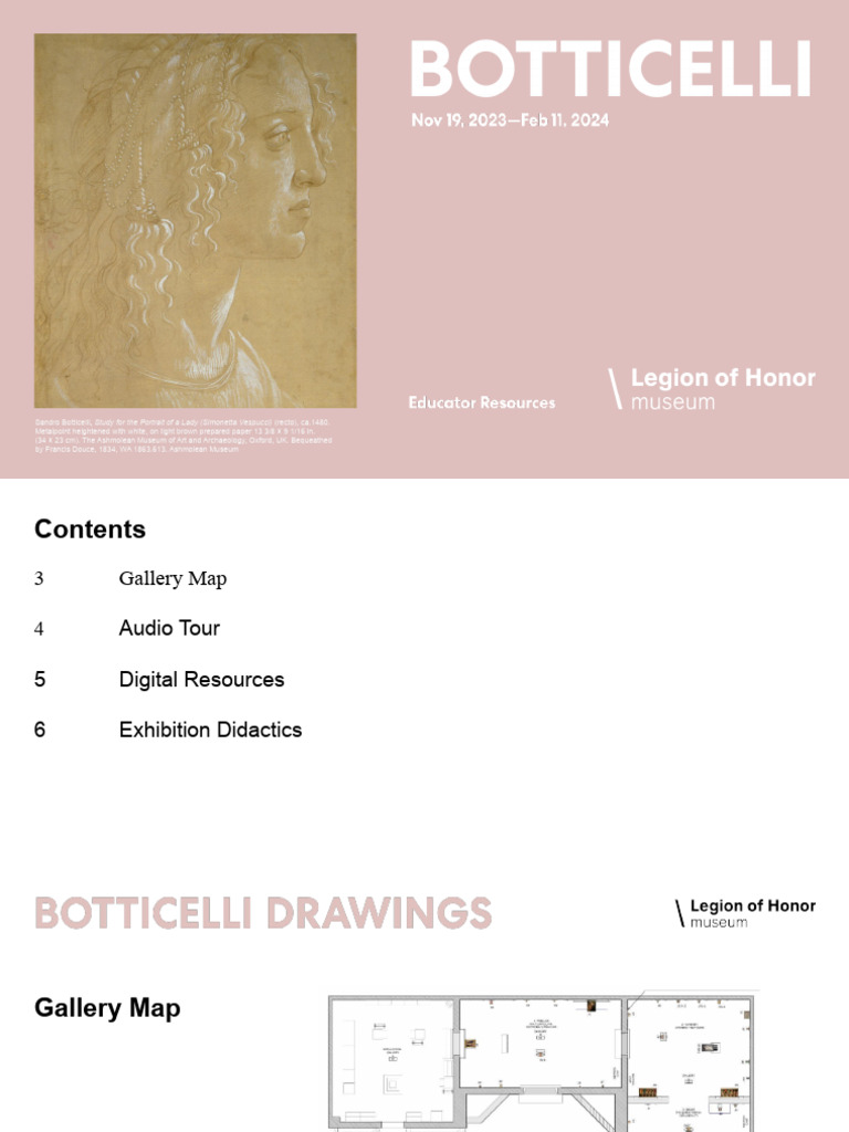 Final Botticelli Educator Resources | PDF | Portrait Painting | The Arts