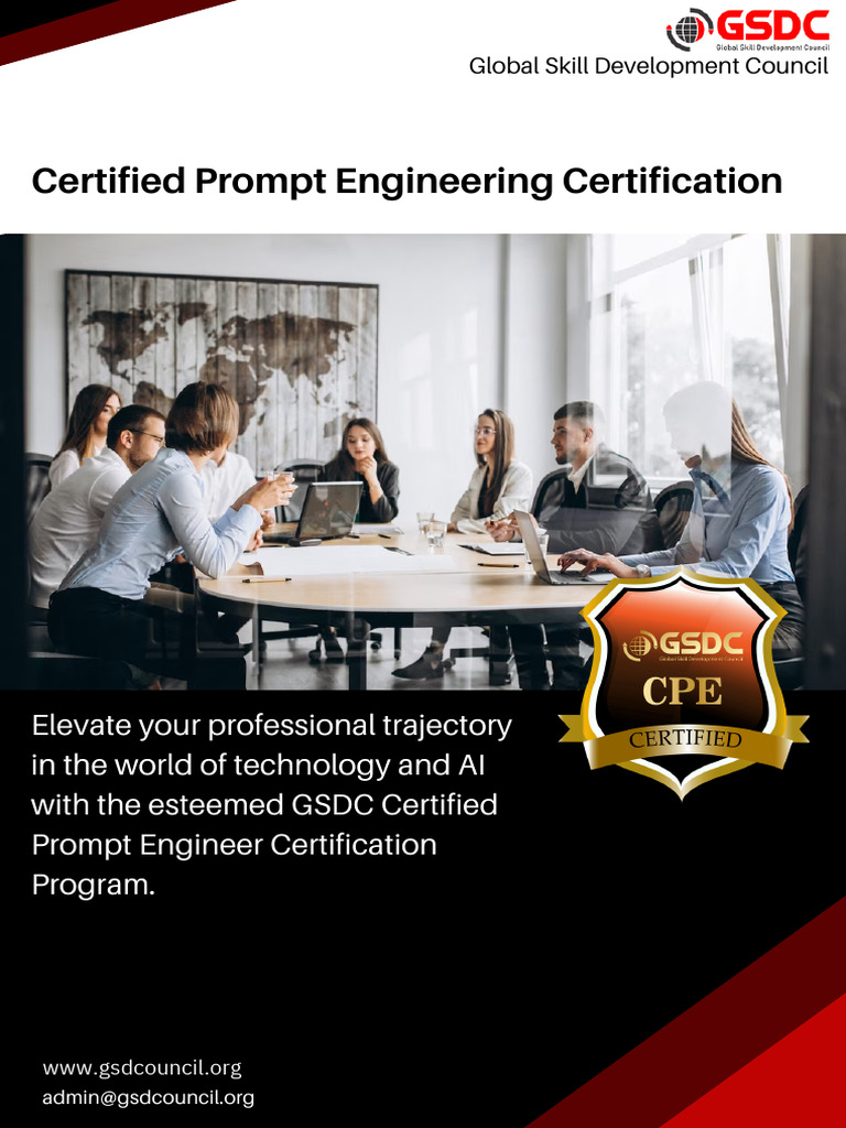 GSDC Prompt Engineer Certification | PDF | Artificial Intelligence | Intelligence (AI) & Semantics