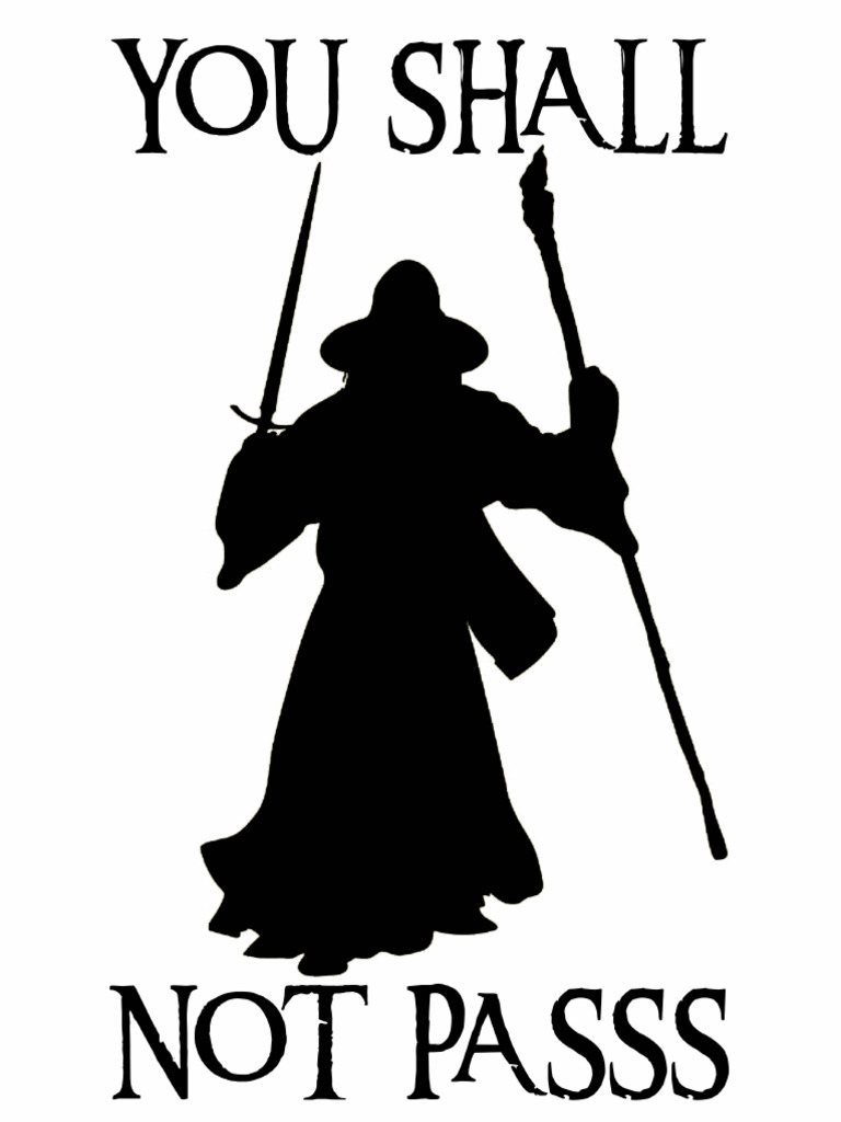 You Shall Not Pass Pdf 2408