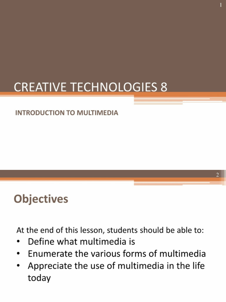 Introduction To Multimedia | PDF