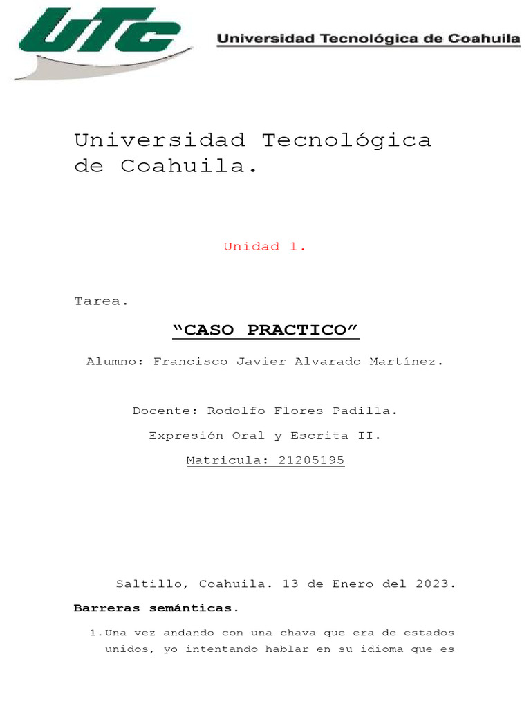 Caso Practico | PDF