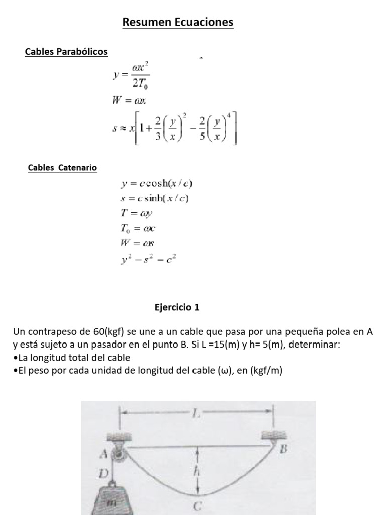Ejercicios Resueltos y Propuestos Cables Flexibles | PDF