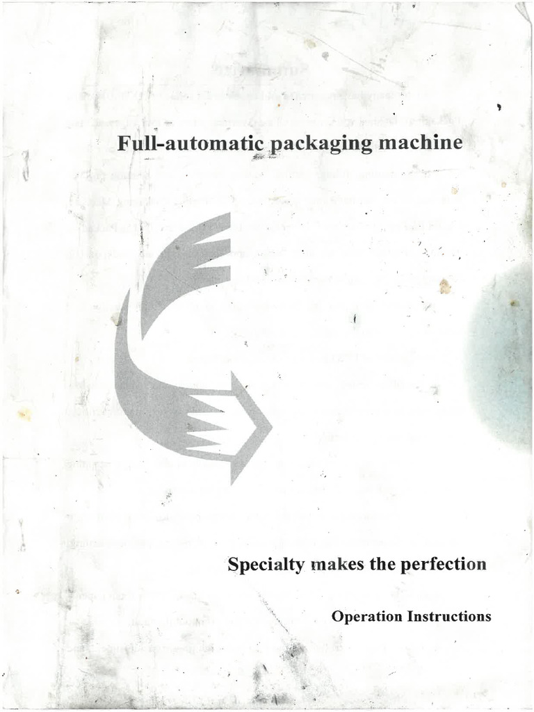 09 - Full-Automatic Packaging Machine | PDF