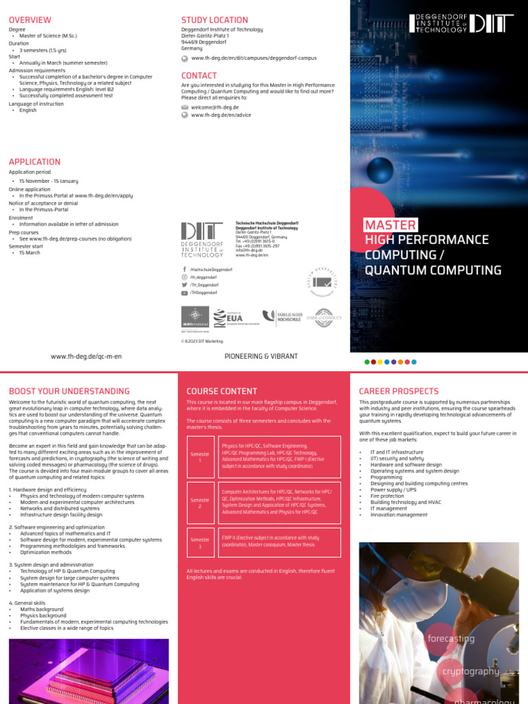 Flyer QC M en | PDF | Supercomputer | Computing