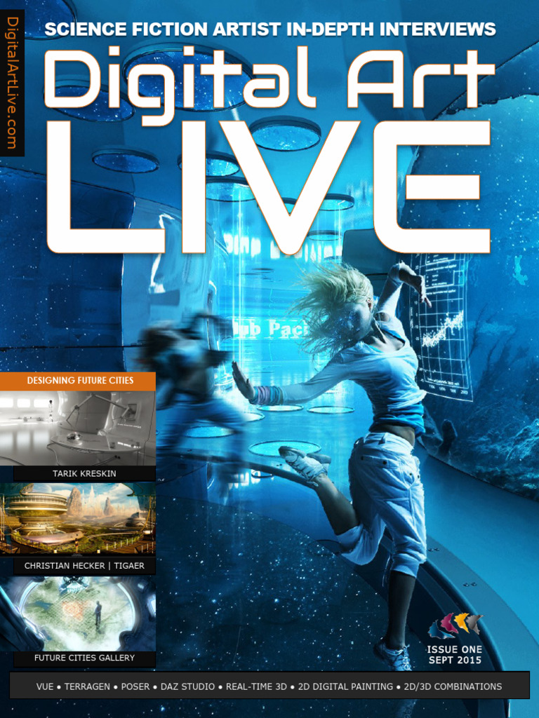Digital Art Live Issue 1 September 2015 | PDF | Art