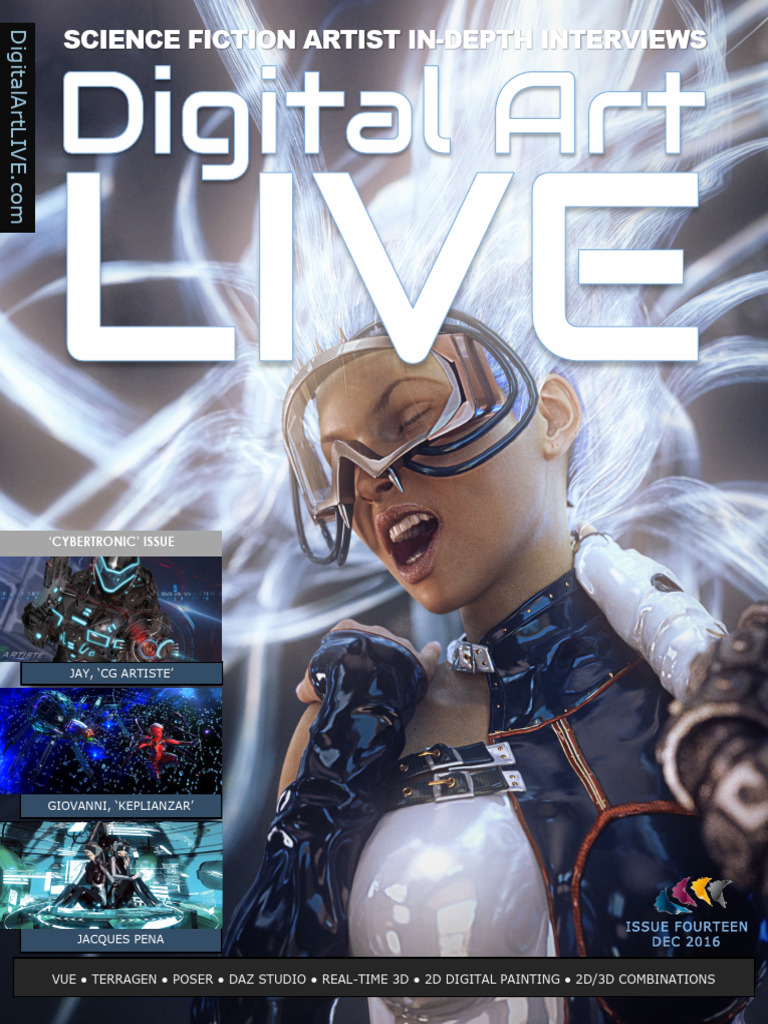 Digital Art Live Issue 14 December 2016 | PDF | Computer Graphics