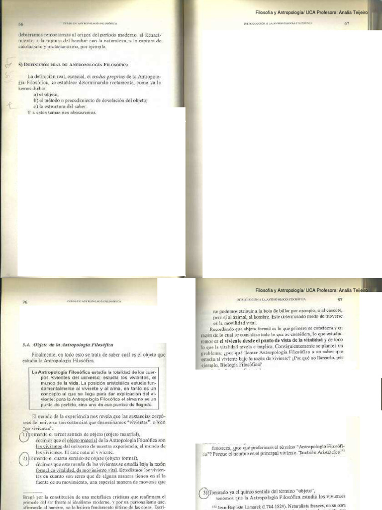 Punto A Método Rel y Tarea Antrop Filos | PDF | Metafísica | A priori y a posteriori