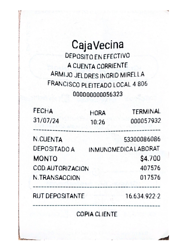 Caja Vecina | PDF