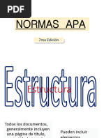 Normas APA 7: Notas y Tablas | PDF