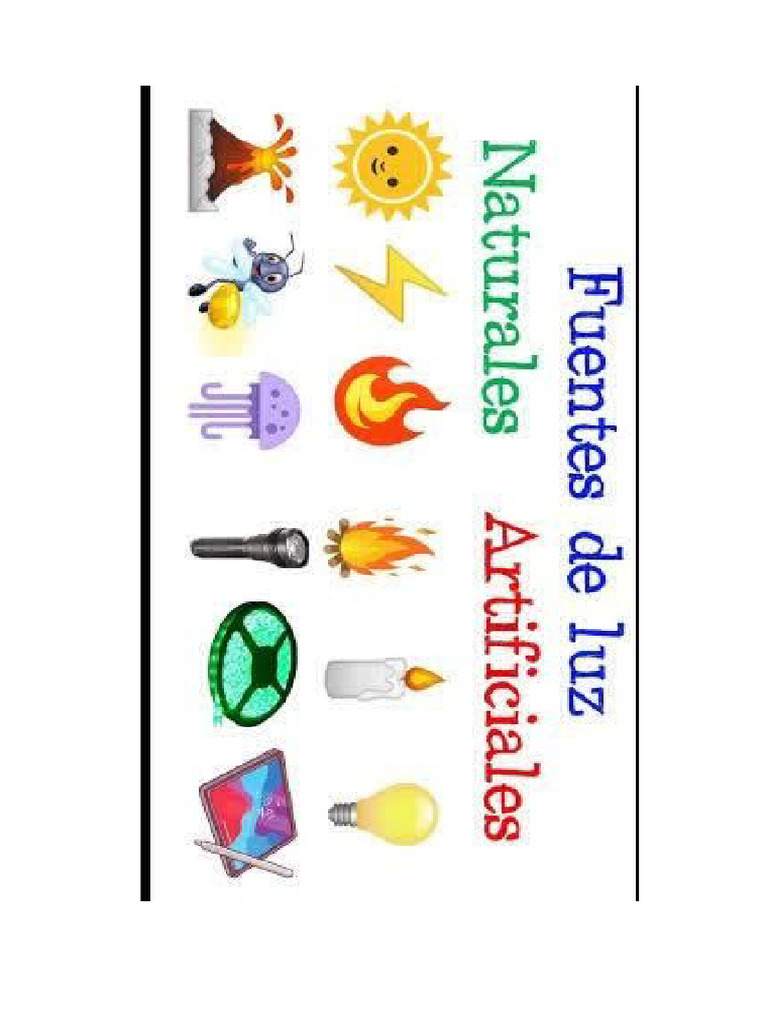 Luz Natural y Artificial | PDF