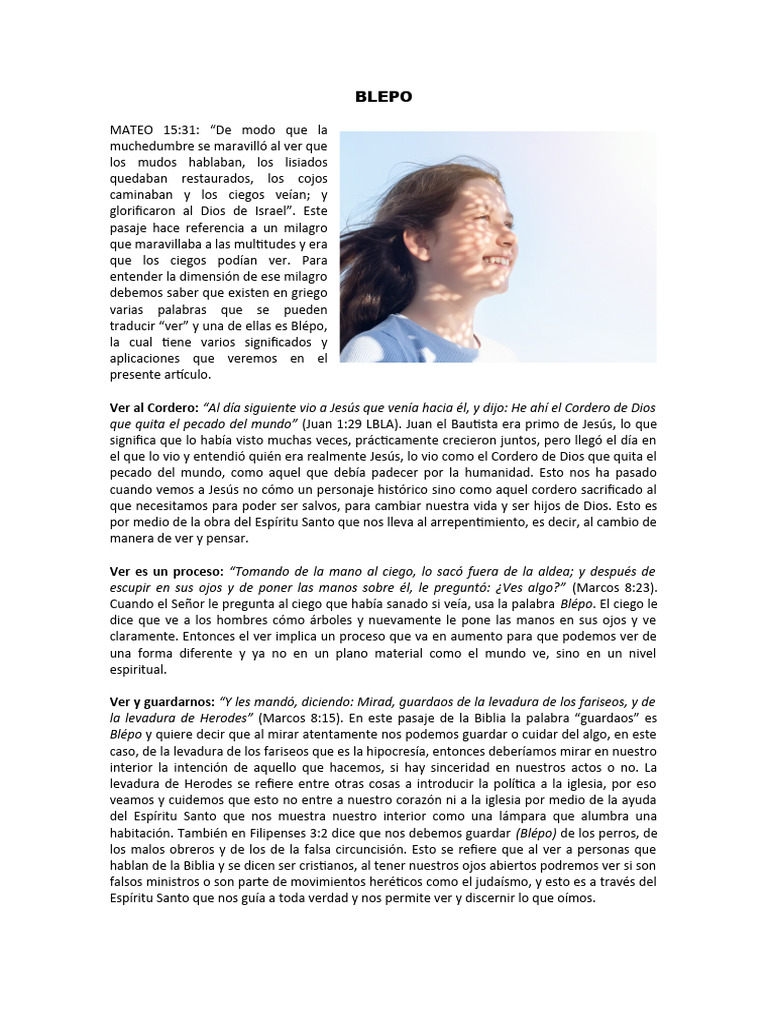 Blepo | PDF | Jesús | La resurrección de Jesús