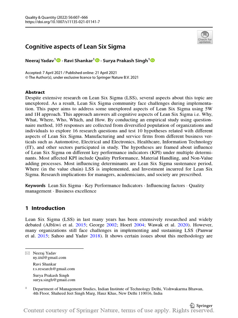 cognitive-aspects-of-lean-six-sigma-pdf-six-sigma-chi-squared-test