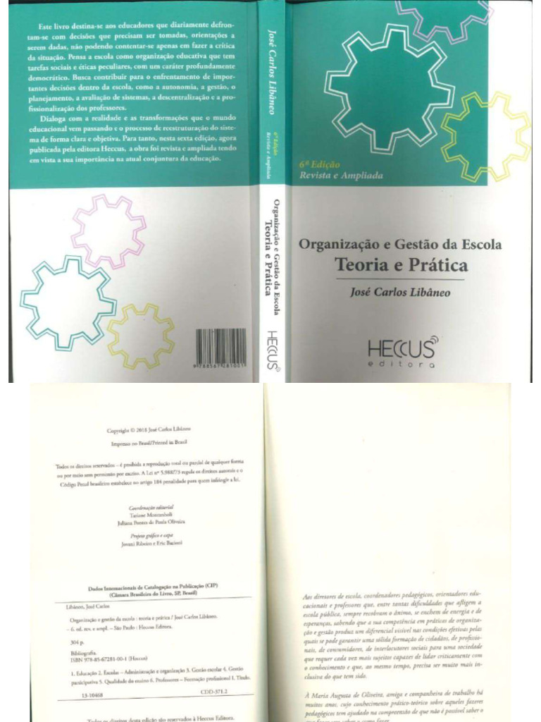LIBANEO, José Carlos. Organização e Gestão Da Escola | PDF