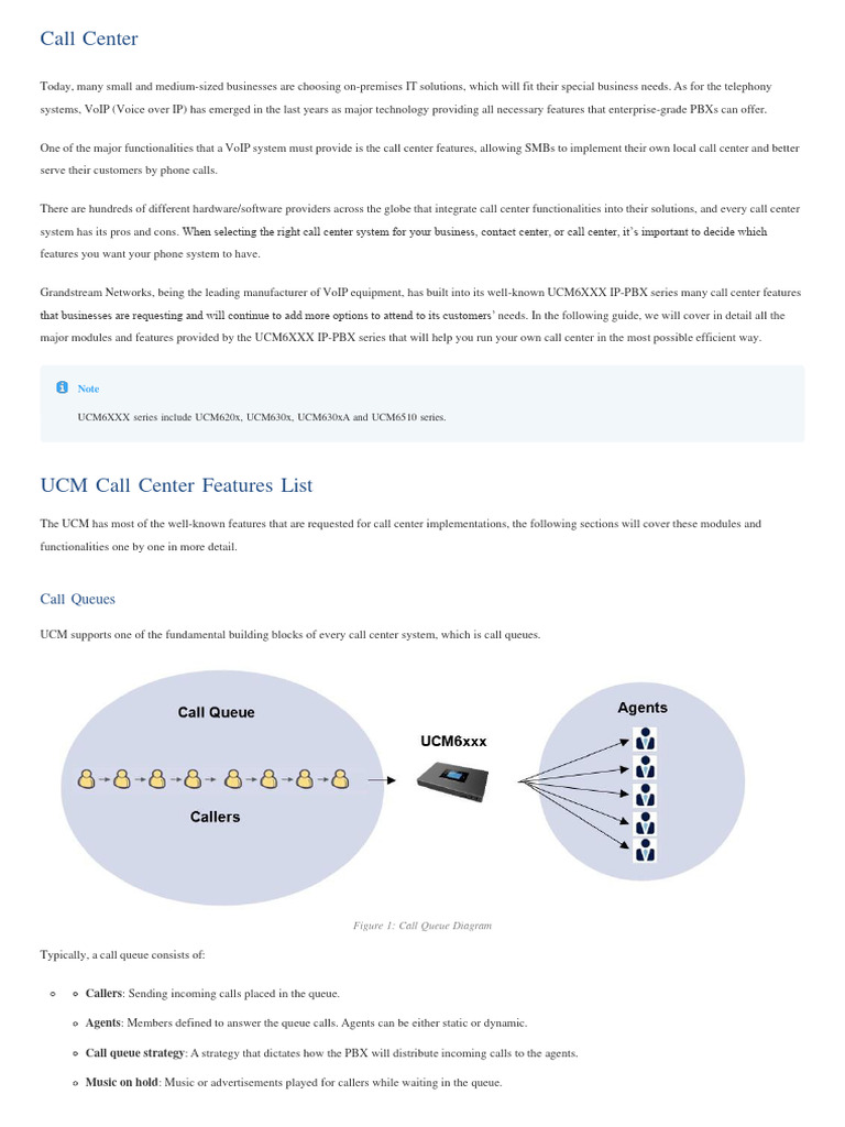 Call Center Documentation Center | PDF | Call Centre | Voice Over Ip