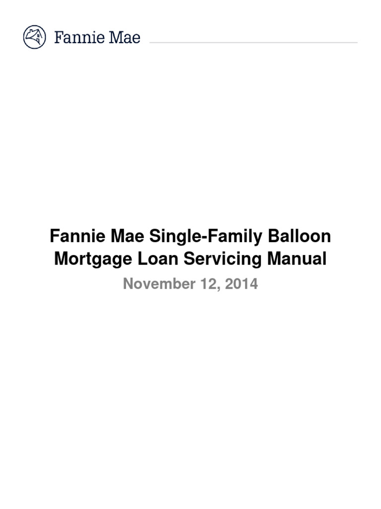 Balloon Mortgage Template | PDF | Refinancing | Mortgages