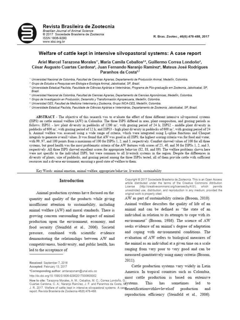 Documento (1) | PDF | Cattle | Humidity