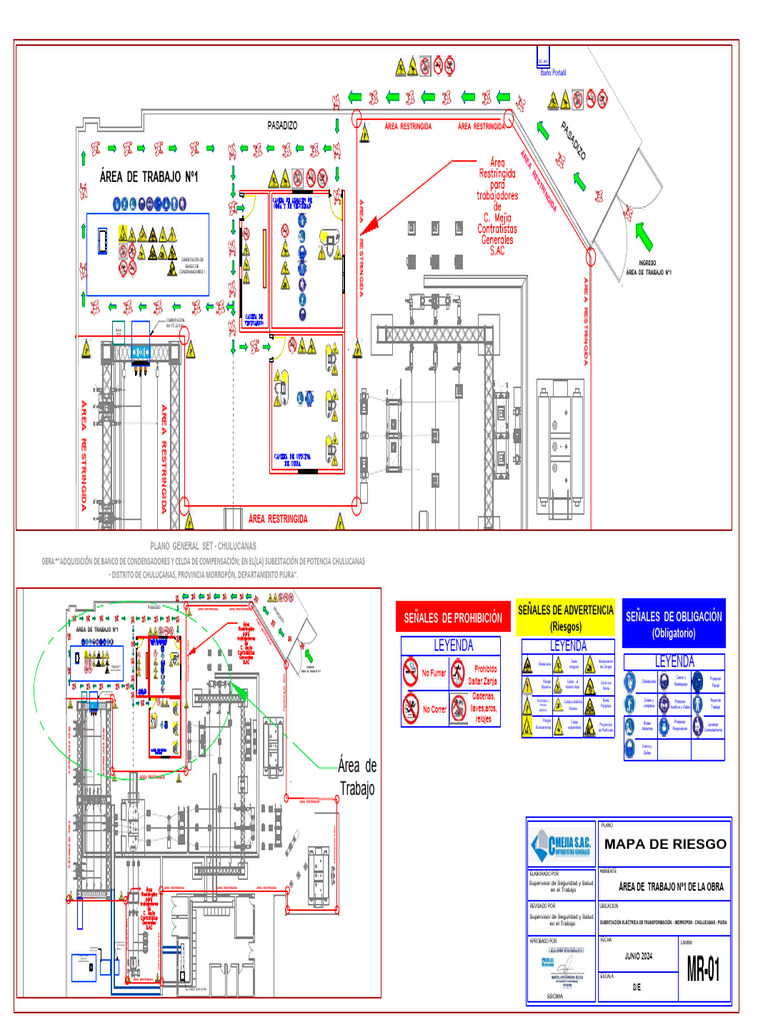 Mapa Riesgos - MR01 - Obra - SET - Chulucanas | PDF | Ingenieria ...