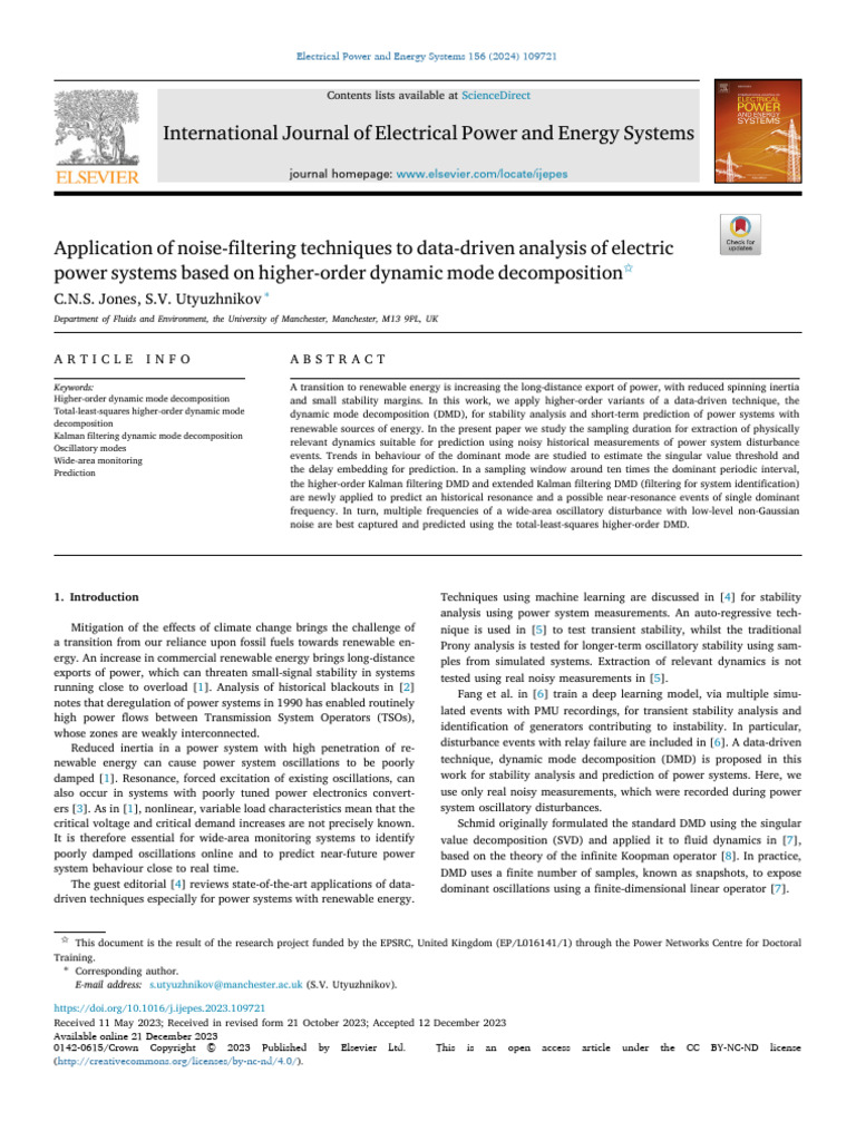 Application of Noise Filtering Techniques To Data - 2024 ...