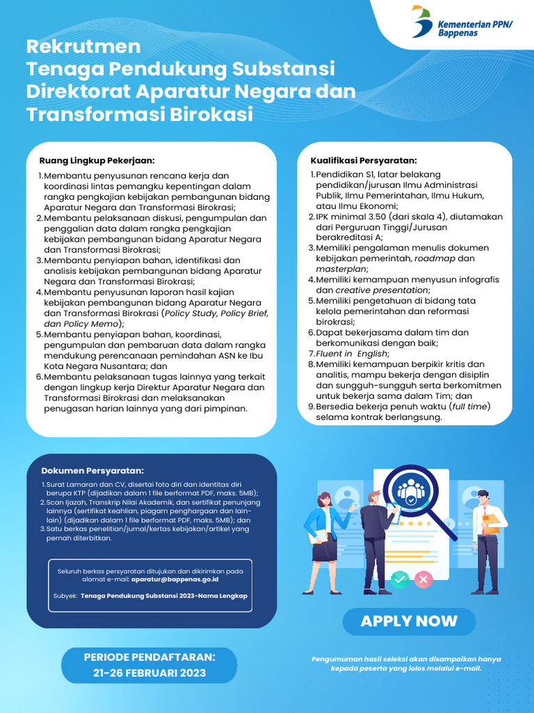 Flyer Rekrutmen Antb 2023 | PDF