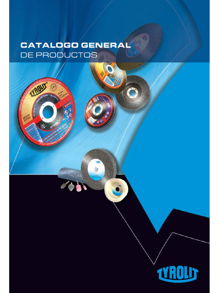 Catalago de Piedras Abrasivos Tyrolit | PDF