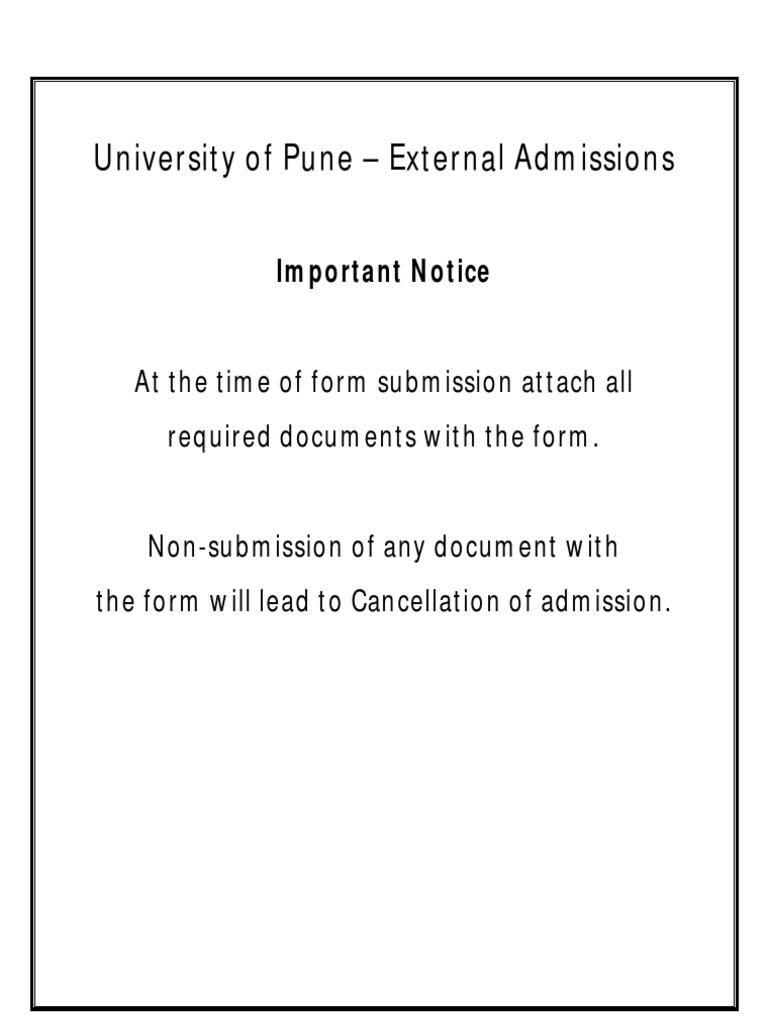 Notice Form Submission | PDF