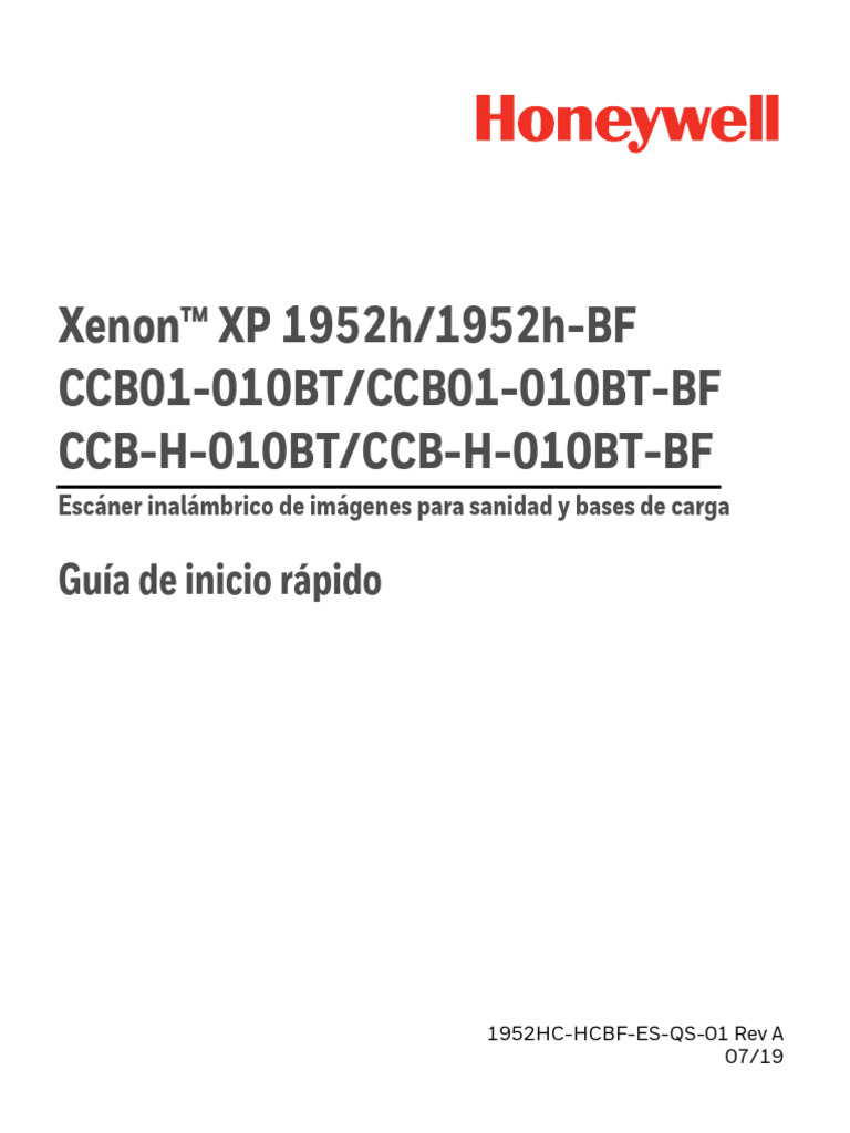 xenon_xp_1952h | PDF | Escáner de imagen | USB