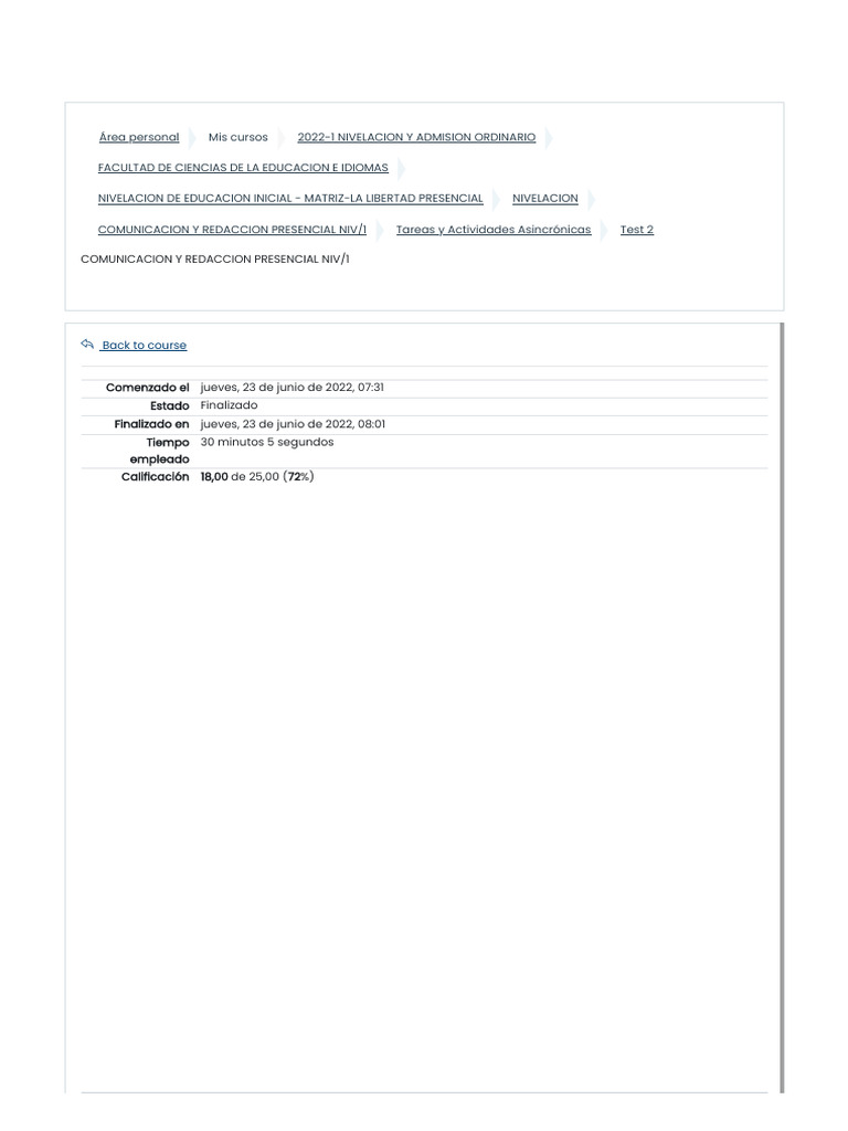 Comunicación y Redación Solucionario de Examen Upse 2022 | PDF | Comunicación | Dialecto