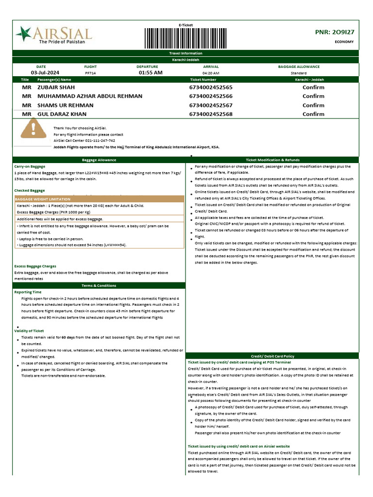 03 Jul Khi Jed 4 Tickets | PDF | Baggage | Identity Document