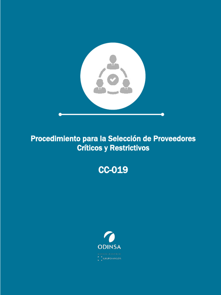 CC-019-Procedimiento-de-Seleccion-de-Proveedores-Criticos-y ...