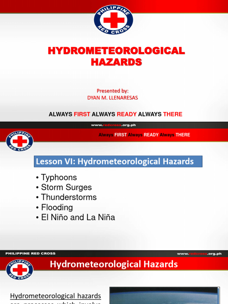 LESSON 7 Hydrometeorological Hazards | PDF | Tropical Cyclones | Storms