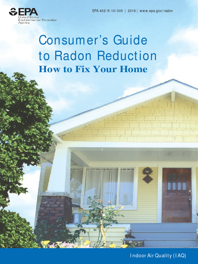 Radon Reduction Guide for Homeowners | PDF | Ventilation (Architecture ...