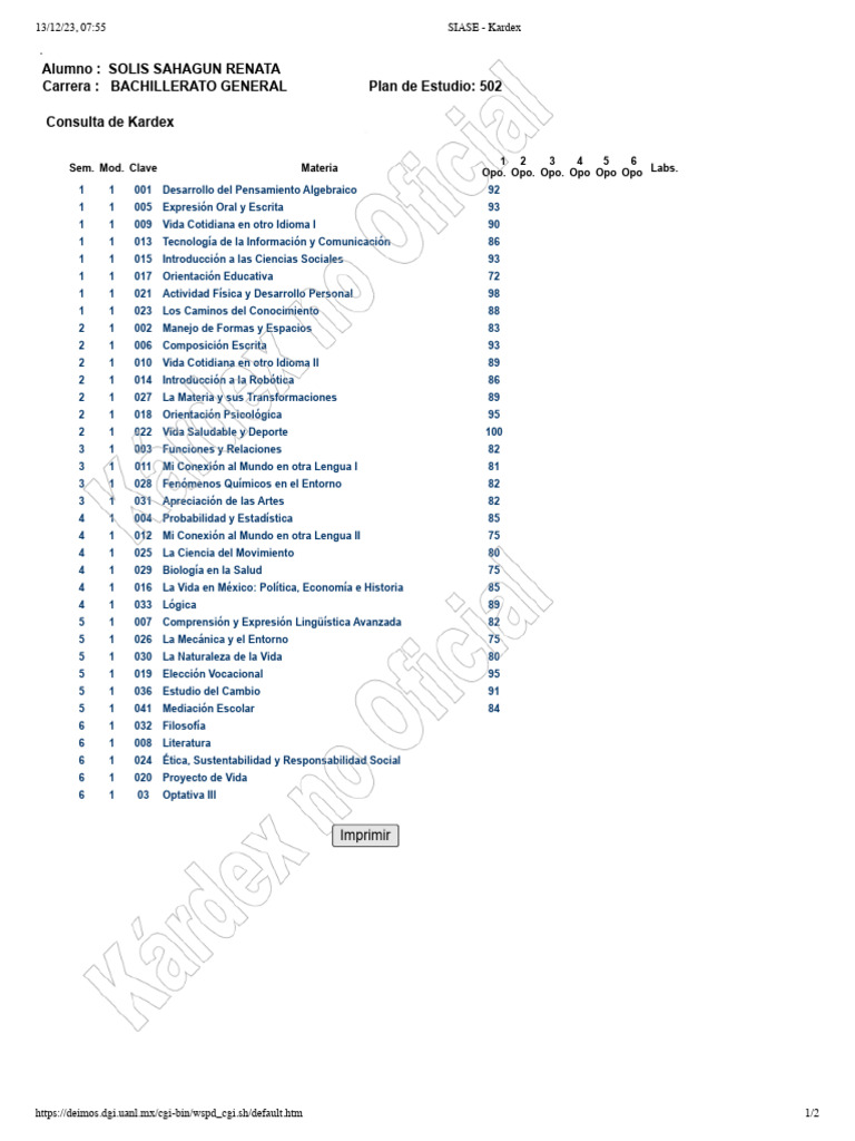 kardex | PDF | Science | Educación en artes liberales