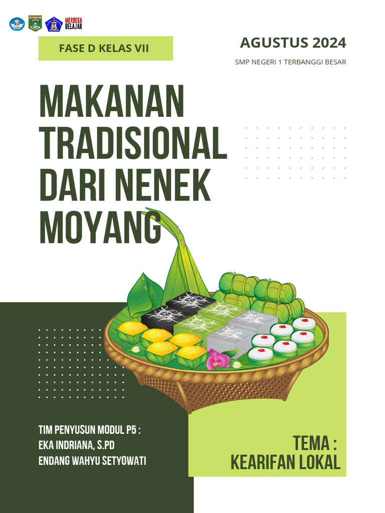 Modul p5 Kearifan Lokal Makanan Tradisional | PDF | Ilmu Sosial ...