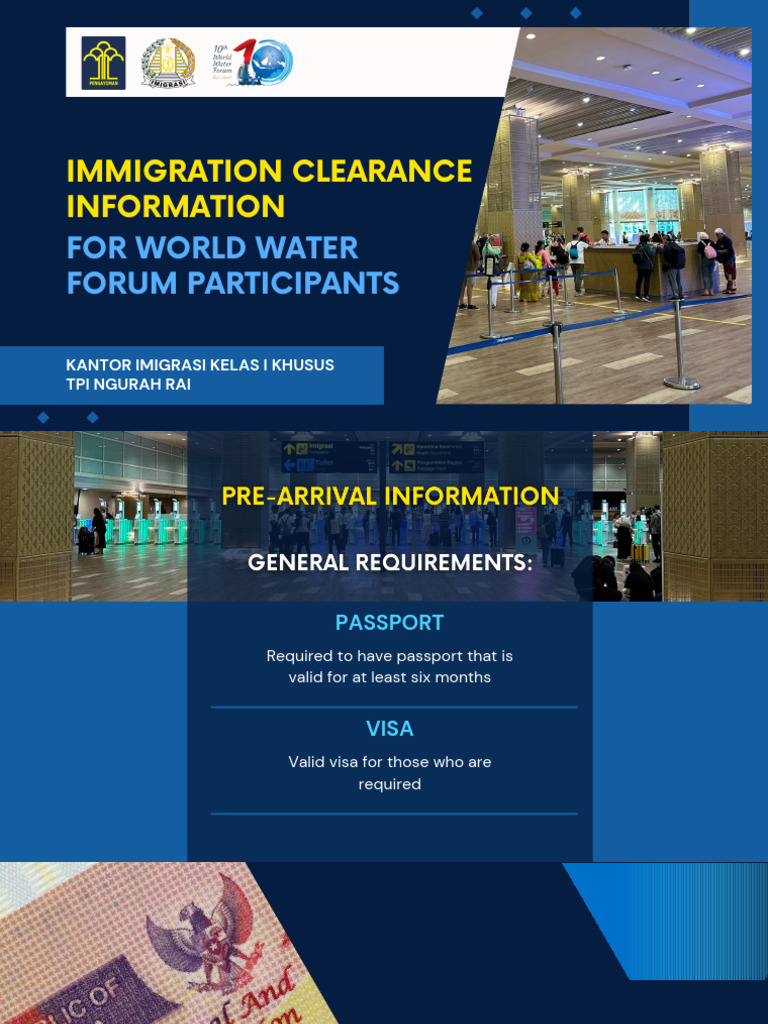 Immigration Clearance Information For WWF Final | PDF | Travel Visa | Cash