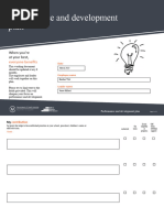 HSE Performance Achievement Template | PDF | Goal | Policy