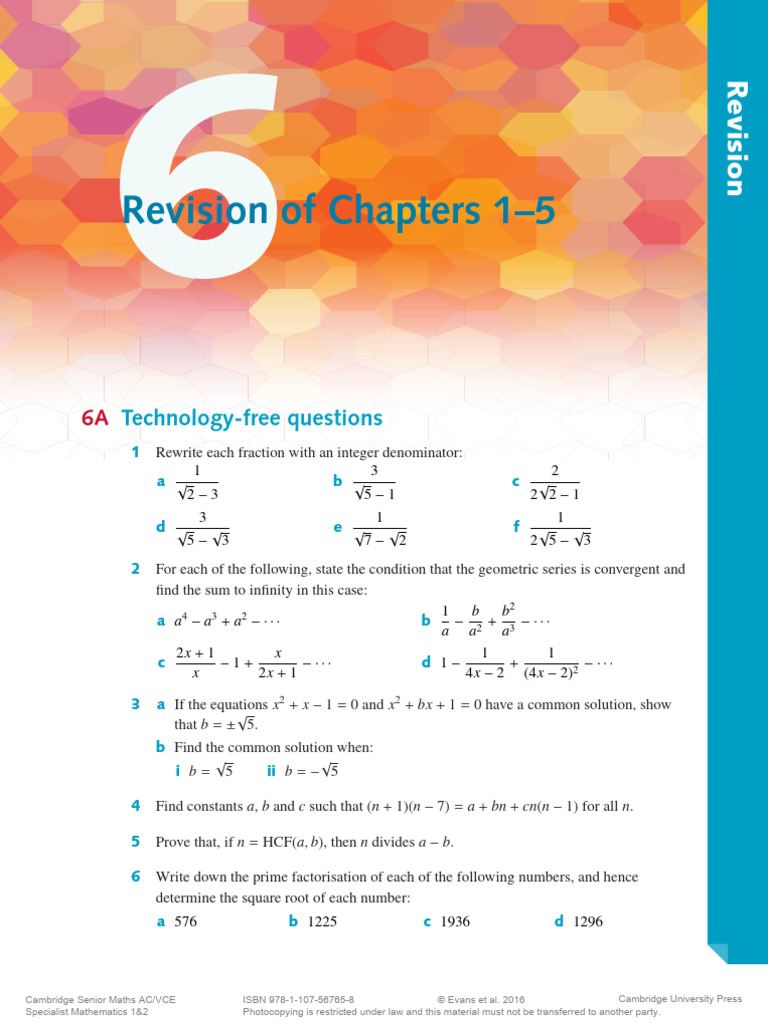 Y11 SM Textbook - Chapter 6 - Revision of Chapters | PDF | Force ...
