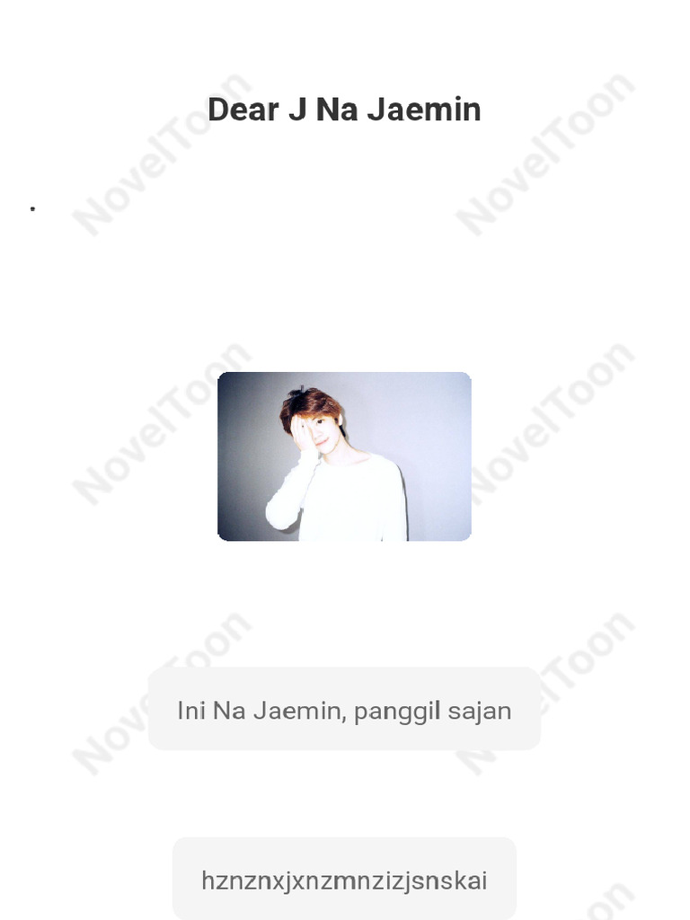 Dear J Na Jaemin | PDF