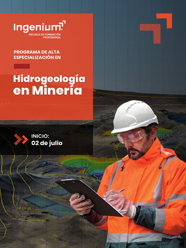 Brochure Pa Hidemin 2024 I Online v2 | PDF | Minería | Agua subterránea