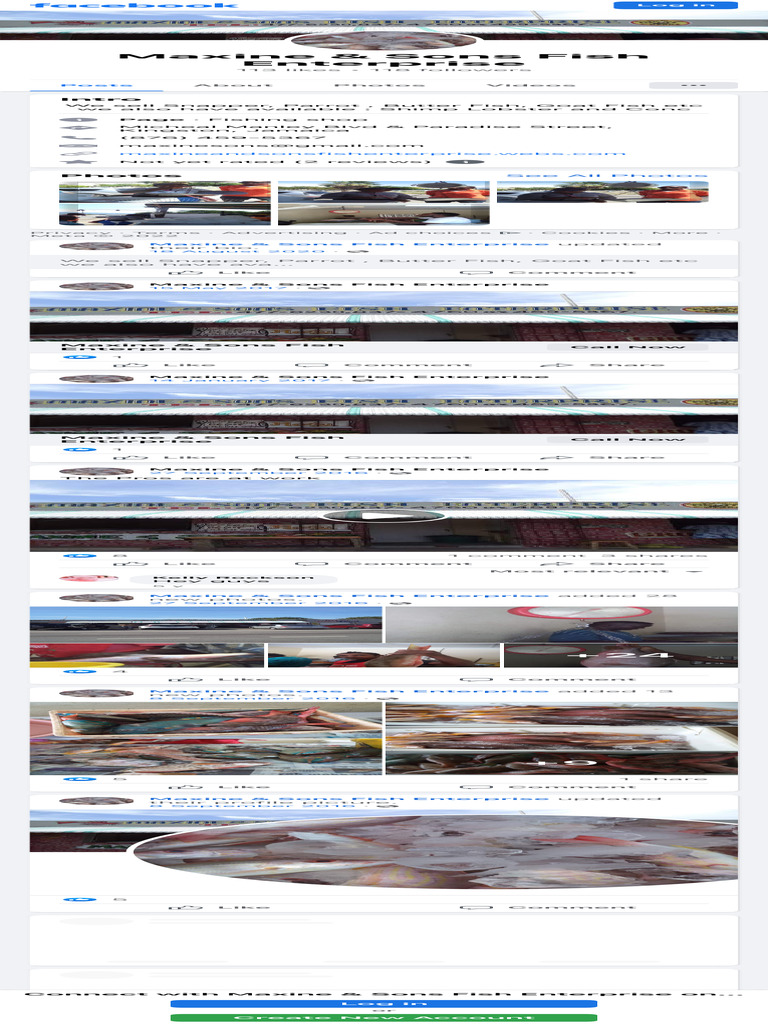 Fresh Seafood from Maxine & Sons | PDF