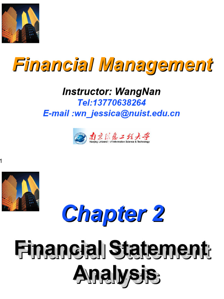 Chapter 2_ Financial Statement Analysis | PDF | Dividend | Equity (Finance)