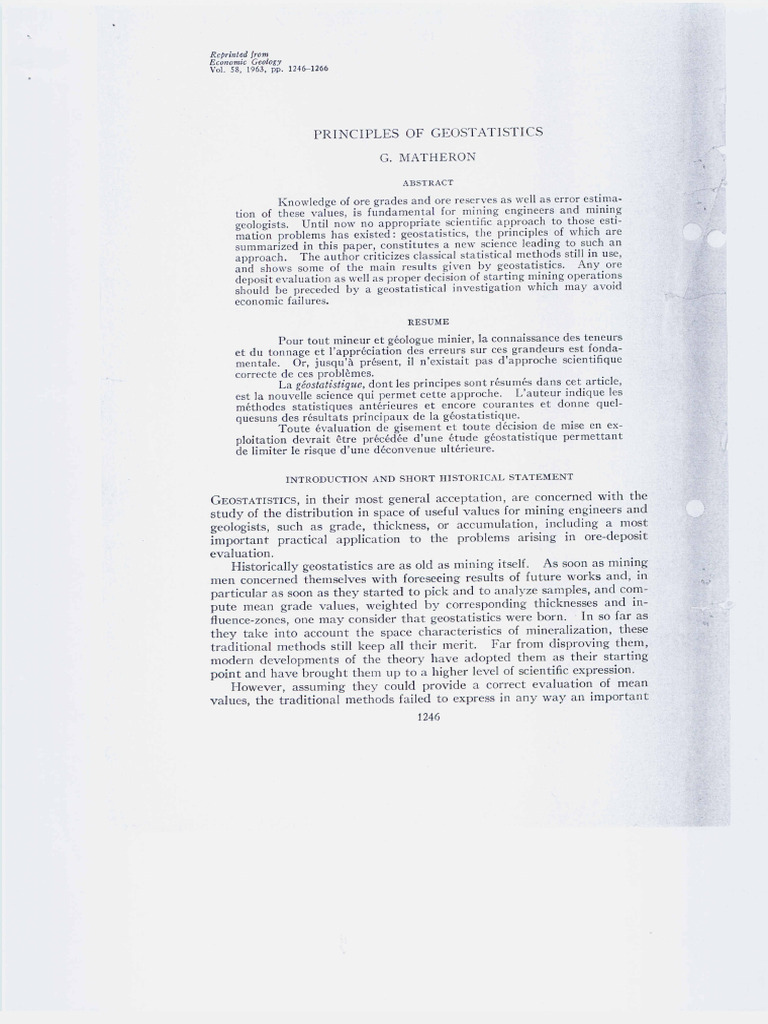 MATHERON Publication 02396 | PDF