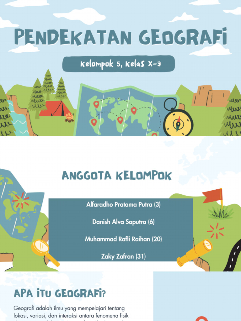 Pendekatan Geografi Kelompok 5 | PDF