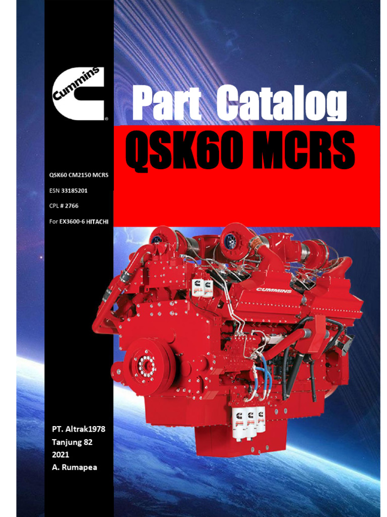 Part Catalog EX3600-6 2021 | PDF | Mechanical Engineering | Engines