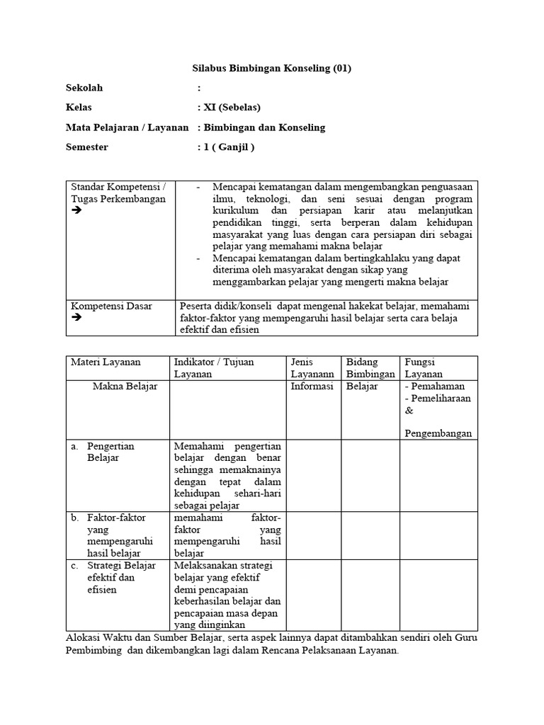 RPL XI (2) Semester 1 | PDF