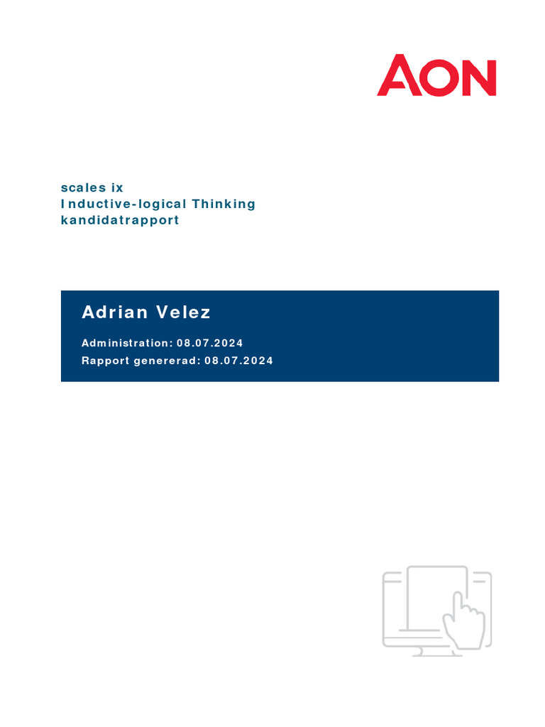 Adrian Velez Scales Ix - Kandidatrapport | PDF