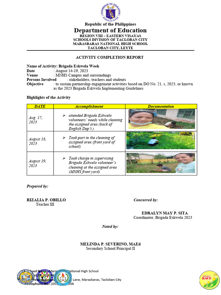 Brigada Week 2024 | PDF