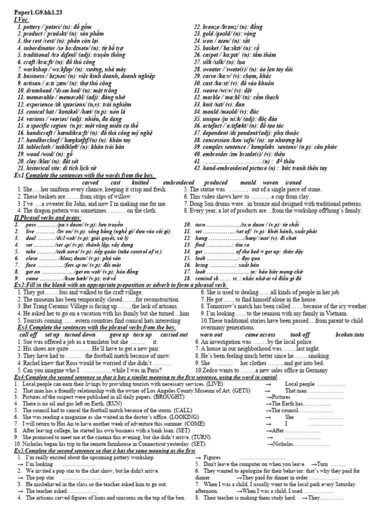 Paper1 hk1g9 23 | PDF