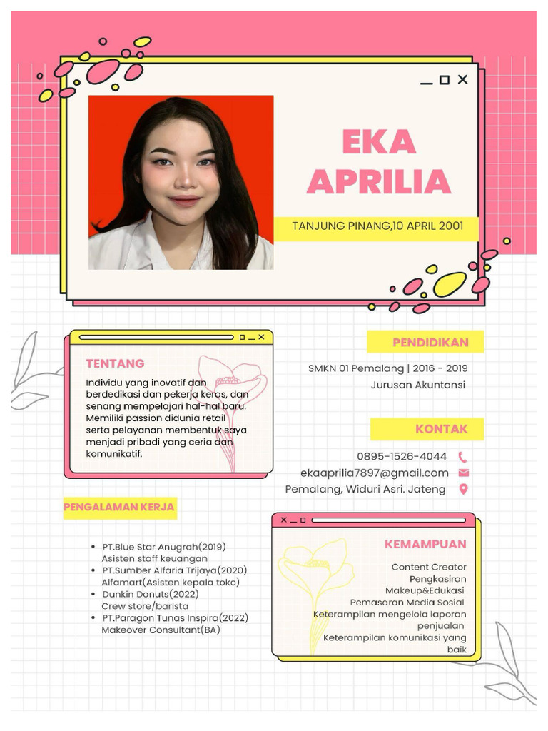 Cv Eka Aprilia Pdf
